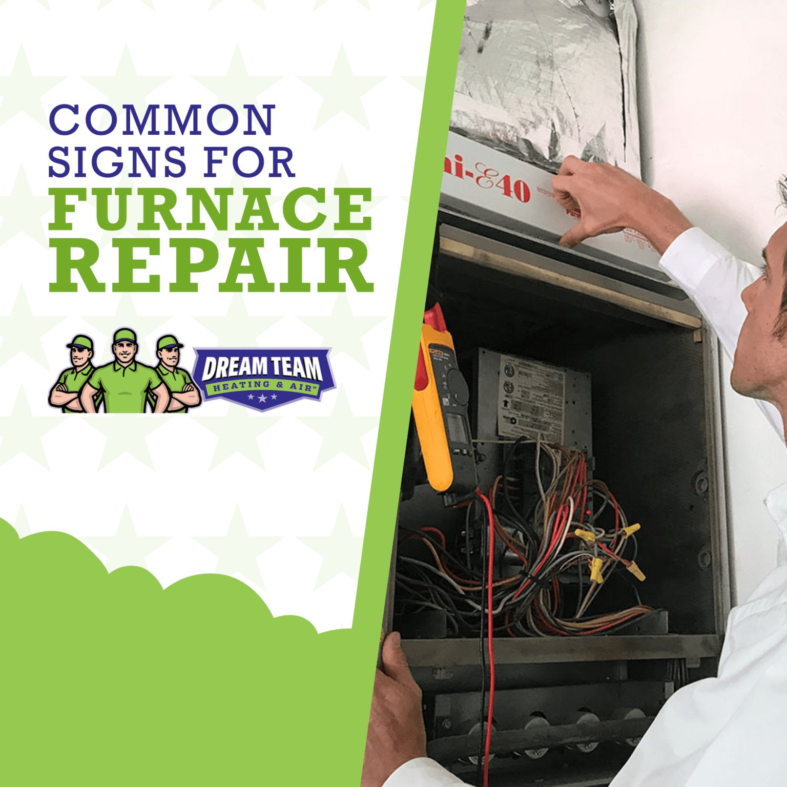 Common Signs for Furnace Repair | Dream Team